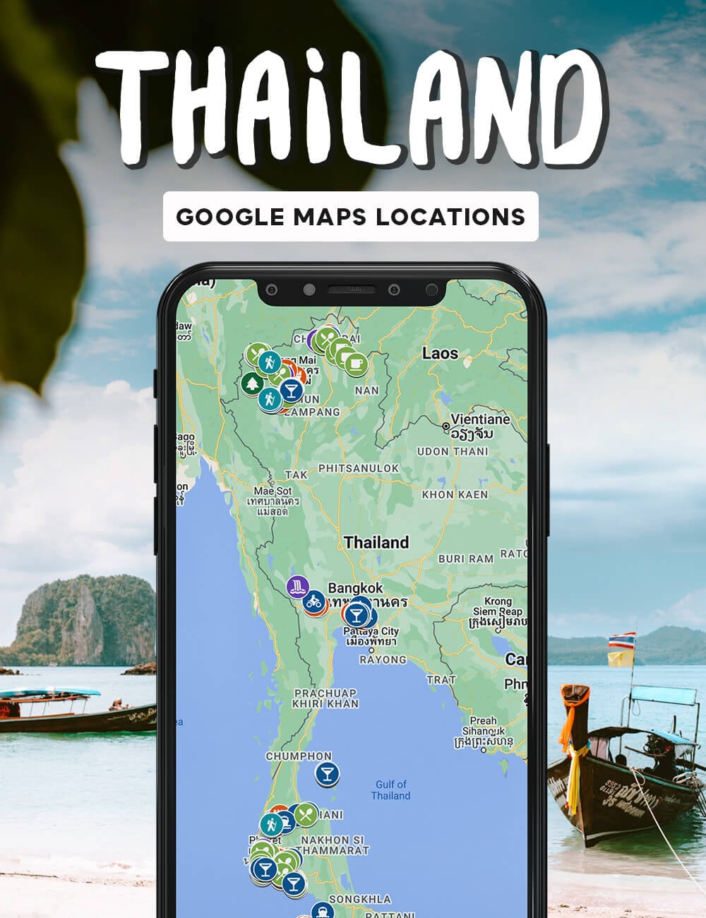 Thailand Google Maps Locations · Salt in our Hair