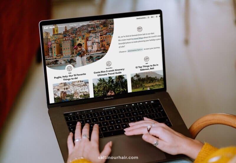 Blogging Travel Guides & Tips - Salt in our Hair Blog